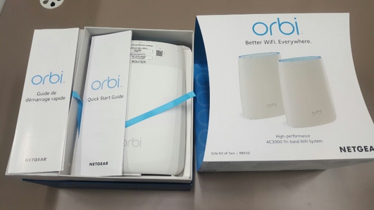 NETGEAR / ORBI RBK50 (RBR50 + RBS50) : 네이버 블로그