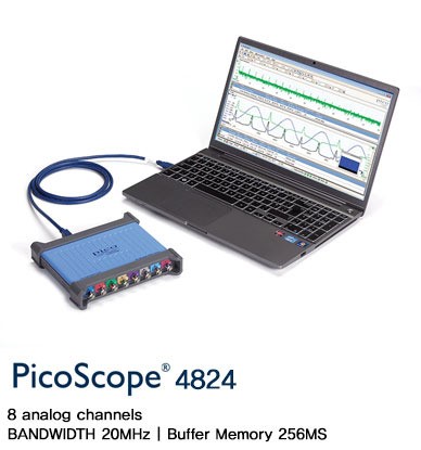PC 오실로스코프 Pico Scope 4824 : 네이버 블로그