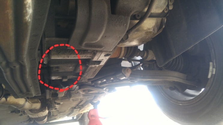 sm520 lpg 미션오일 드래인 코크 위치 : 네이버 블로그