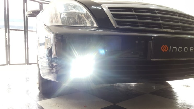 광주 안개등LED SM5 36W 인코브 작업 : 네이버 블로그