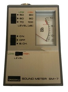 휴대용 아날로그 소음계 SM-7 (SM7) : 네이버 블로그
