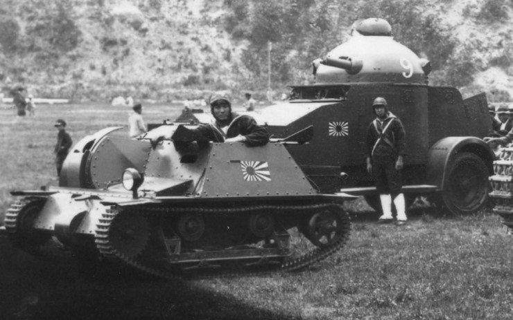 중일전쟁 당시 일본군의 영국제 빅커스 카덴로이드 탱캣 - Imperial Japanrse Army Vickers Carden ...