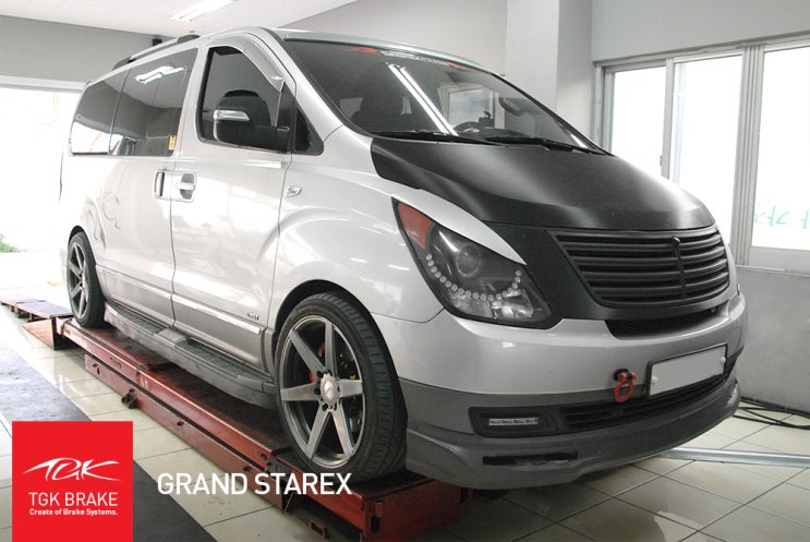 [현대 그랜드스타렉스] 4P브레이크 브레이크시 핸들떨림 200%해결 - 김해장유브레이크, TGK브레이크 : 네이버 블로그