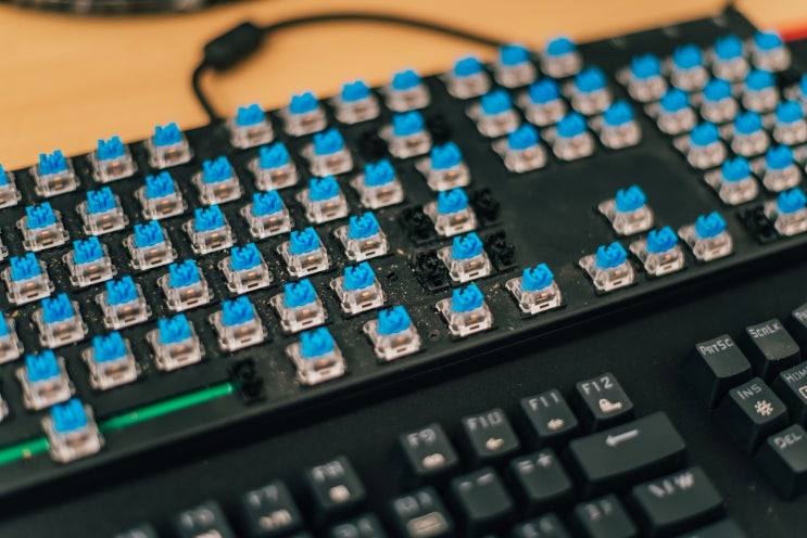 ABKO HACKER K640키보드 청소 : 네이버 블로그