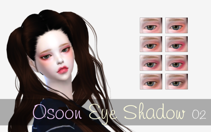 [심즈4 cc] Osoon Eye Shadow 02 : 네이버 블로그