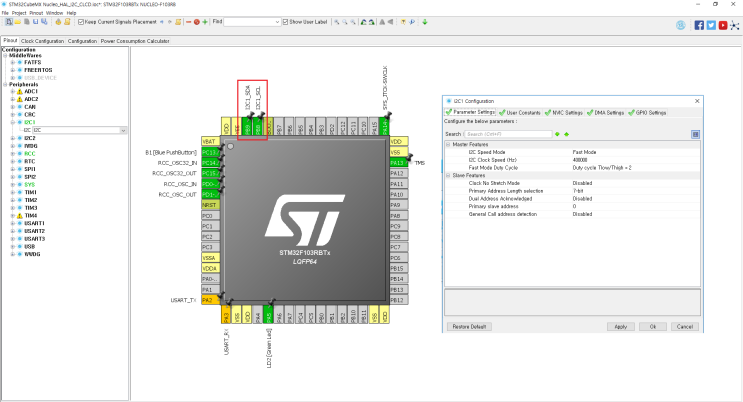 STM32 Nucleo F103RB - I2C CLCD : 네이버 블로그
