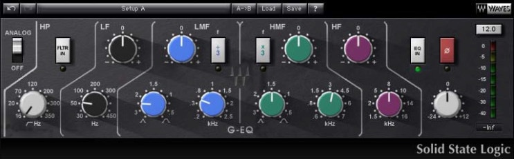 [Waves] SSL G-Equalizer : 네이버 블로그