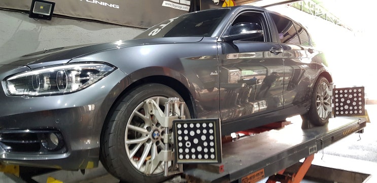 bmw 118d F20 휠 얼라이먼트 작업 대구 수입차 정비 및 튜닝 엔진오일 교환 전문점 씨앤디 인터내셔널 : 네이버 블로그