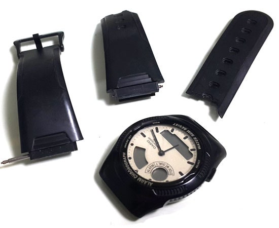 카시오시계줄 교체하였습니다 Aw 37 와치밴드카시오시계줄교체 Casio 카시오 배터리교체 카시오 시계줄 카시오