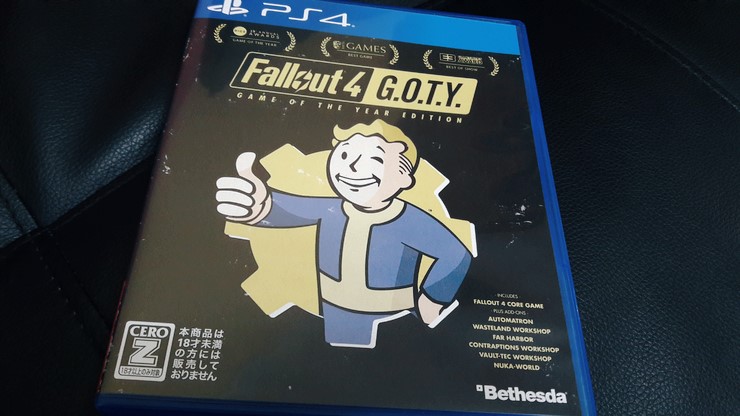 PS4 Fallout4 GOTY edition(日本語) 일본어 버전을 구입하였습니다. : 네이버 블로그