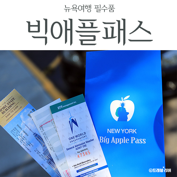 뉴욕 자유여행 필수품 타미스 빅애플패스 네이버 블로그