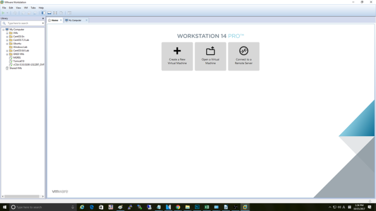 VMware Workstation Pro 14로 업그레이드 후 : 네이버 블로그