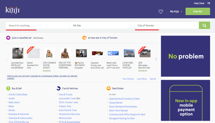 캐나다에서 집 렌트하기!! 온라인 벼룩시장 키지지(Kijiji) : 네이버 블로그