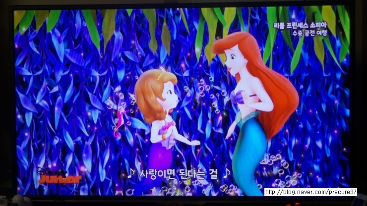 리틀 프린세스 소피아 인어공주 격려 용기 노래 네이버 블로그
