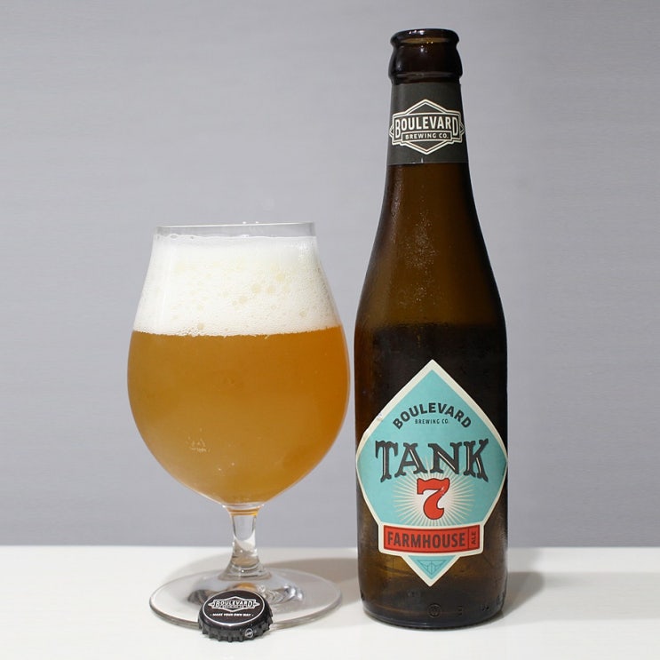불러바드 탱크 세븐 팜하우스 에일 / Boulevard Tank 7 Farmhouse Ale : 네이버 블로그