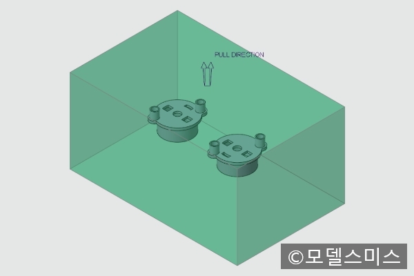 [MS-02] PTC Creo Mold cavity WorkPiece 금형 코어 설정 워크피스 공작물 코어 아웃라인 작업 모델 ...