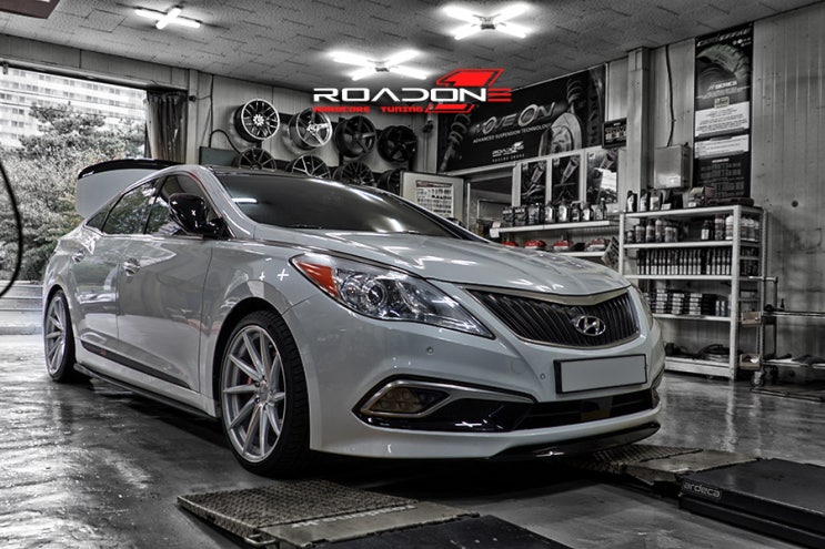 그랜져HG 무본 복통식 UG15 일체형 서스펜션 튜닝 in 로드원 : 네이버 블로그