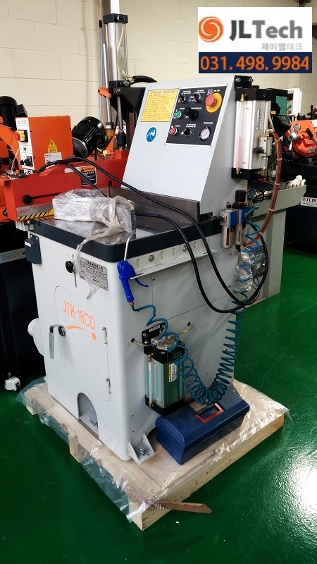 [판매완료]소형톱기계 원형톱기계 유공압반자동 지하이社의 알루미늄절단기 JIH-18CD : 네이버 블로그