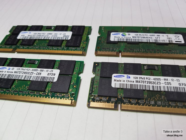 [SO-DIMM 특집 4] SAMSUNG DDR2 1GB : 네이버 블로그