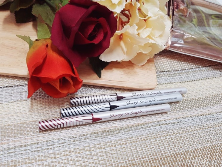 인생 뷰티템::클리오 샤프, 쏘 심플 워터프루프 펜슬 라이너 : 네이버 블로그