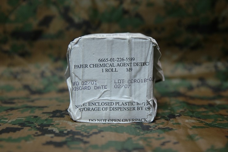 M9 Chemical Detection Paper : 네이버 블로그