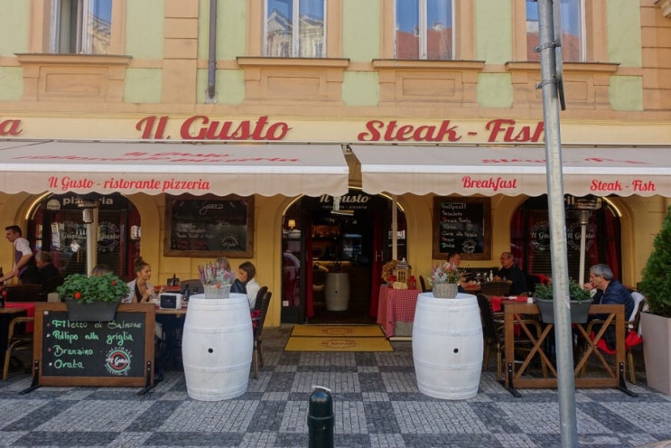 체코 프라하 여행 : 올드타운스퀘어 맛집, 일구스토(IL Gusto) : 네이버 블로그