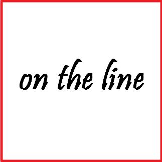 on the line 의미, 예문 : 네이버 블로그