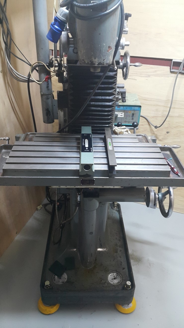 RIKEN RTM-2 MILLING MACHINE LEVEL SETUP. : 네이버 블로그