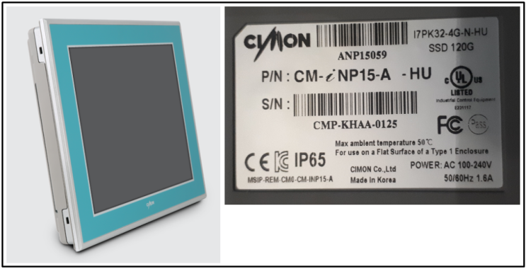 [산업용PC]_CM-iNP15-A_싸이몬(CYMON) : 네이버 블로그