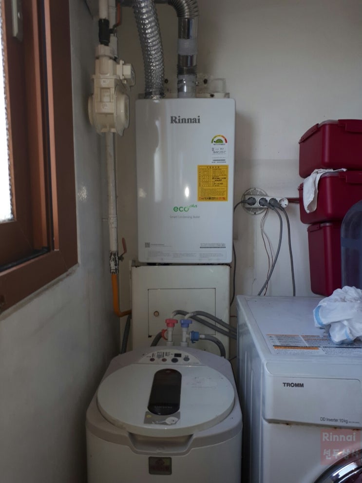린나이 콘덴싱보일러 RCM300-22KF 설치 검암동 삼보아파트/린나이 와이파이 콘덴싱 보일러 : 네이버 블로그