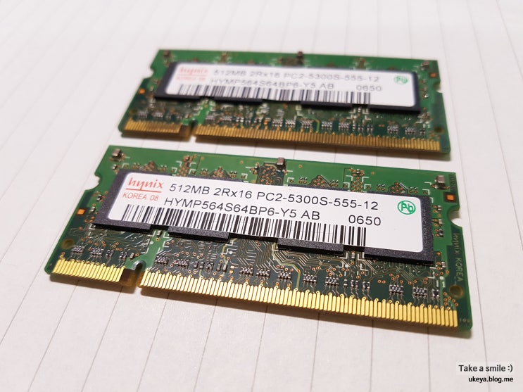 [SO-DIMM 특집 5] SK Hynix DDR2 512MB : 네이버 블로그