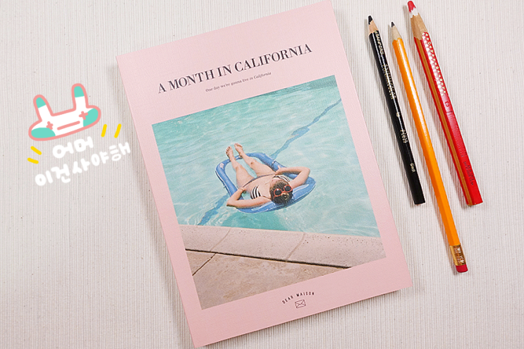 디어메종 A MONTH IN CALIFORNIA diary ver.7 / 리미티드에디션 : 네이버 블로그