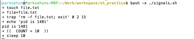 Debug Shell script : 네이버 블로그