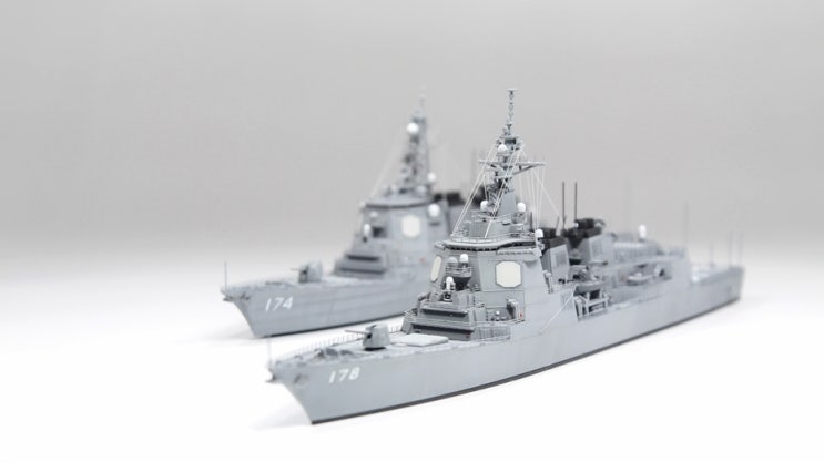 JMSDF DDG ASHIGARA & KIRISHIMA 1/700 : 네이버 블로그