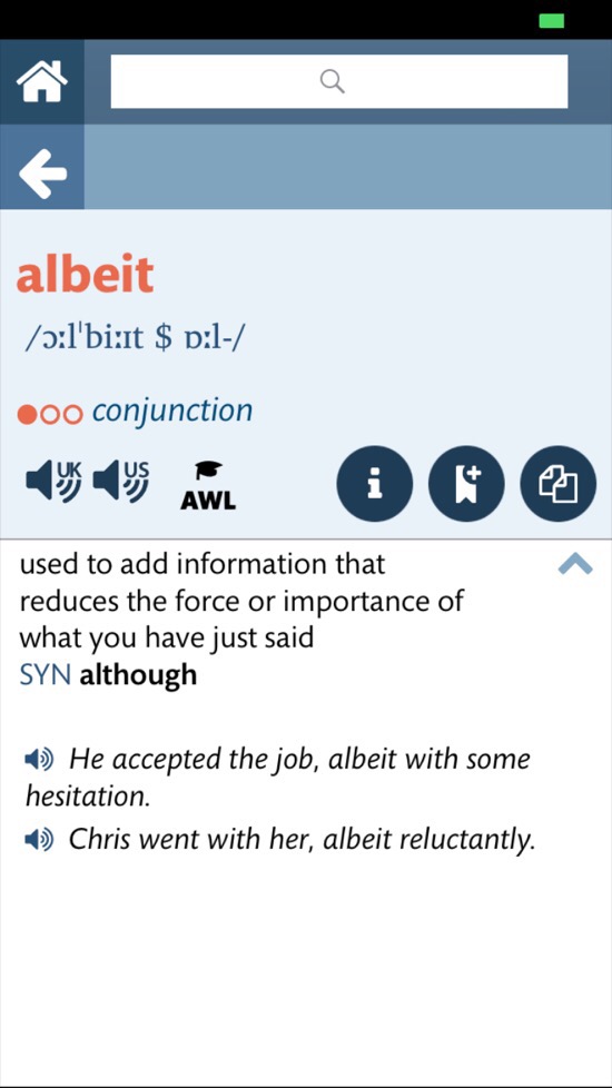 토익필수어휘 3263 : albeit : 네이버 블로그