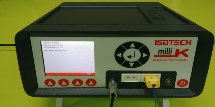 표준 온도계로 사용되는 정밀 기준 온도계 milliK 설정 및 기준온도센서 연결 : 네이버 블로그