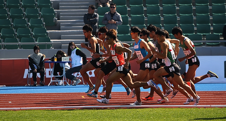대한육상연맹, 2017전국체전...'남자1500m' : 네이버 블로그