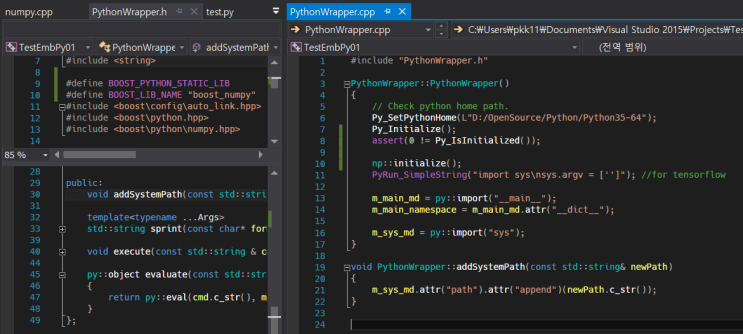 Boost Python Debug/Release Mode 경로 : 네이버 블로그