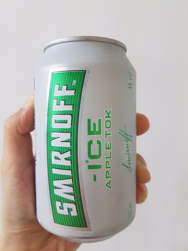 [알콜한모금]스미노프 아이스 애플향톡 - Smirnoff ice ape tok : 네이버 블로그