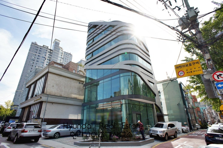 강남 신사동 예쁜사옥이전 사옥임대 지하1층~7층 실평 170평 층별임대가능 압구정역세권 올림픽대로진입수월 테라스