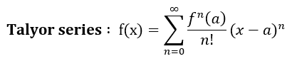 Taylor Series Approximation & Error (테일러 시리즈를 이용한 근사화와 에러) : 네이버 블로그