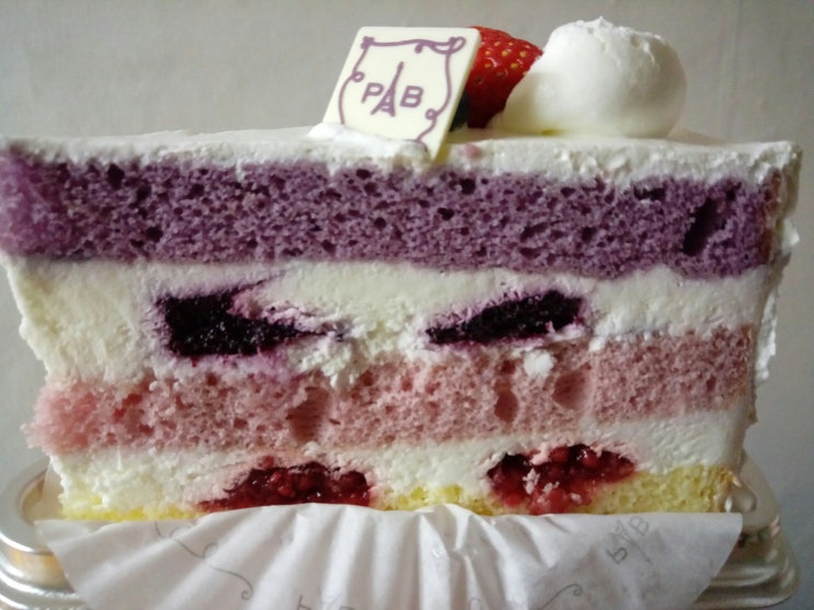 [파리바게트]베리생크림조각케이크(솔직후기) : 네이버 블로그