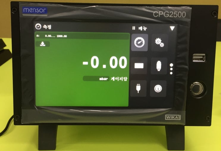 압력교정#표준 압력계/기준 압력계/정밀 압력계 WIKA사 CPG2500 -노바인스트루먼트- : 네이버 블로그