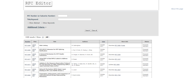 RFC(Request for Comments) 문서와 RFC Editor : 네이버 블로그