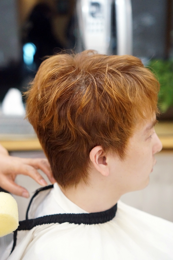 얼굴형에 맞는 헤어스타일 남자 긴머리 아이롱펌★강남 미용실 이쌤헤어 네이버 블로그