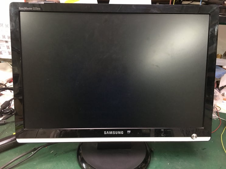 삼성 22인치 엘시디 모니터 223WB 전원이 안들어와요!(포항삼성모니터수리-아이콘컴퓨터TV서비스) : 네이버 블로그