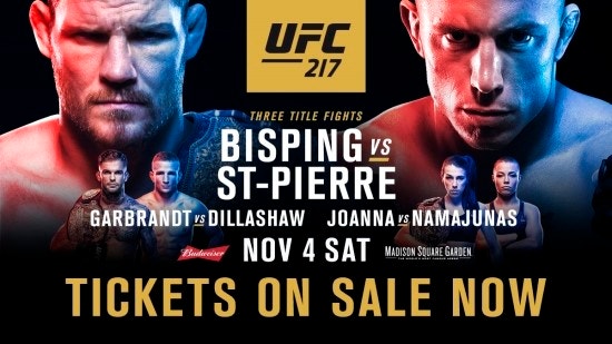UFC217 PPV판매량 & 타이론 우들리가 GSP에게 슈퍼파이트를 제안 & 셰인 부르고스 vs 켈빈 케이터 확정!! 등 ...