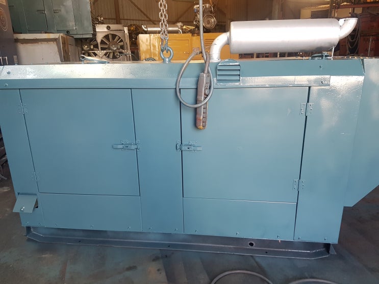 중고 비상용 디젤 발전기 세트 방음형 (대우 D0846 H/M 75KW) : 네이버 블로그