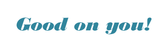 [오늘의 영어] Good on you! : 네이버 블로그