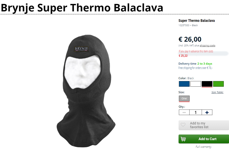 브린제 바라클라바중에서 슈퍼썰모(Super-thermo)와 악틱(Arctic)! 어는 것을 선택할까? : 네이버 블로그